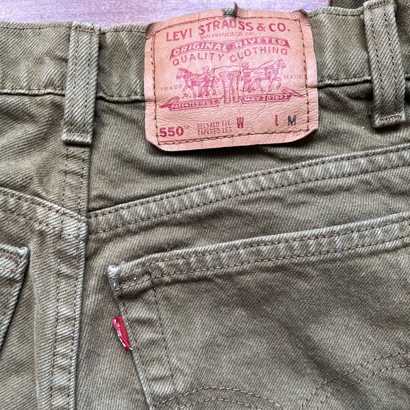 Levi's | Jeans | Vintage Olive Green Levi Jeans | Poshmark